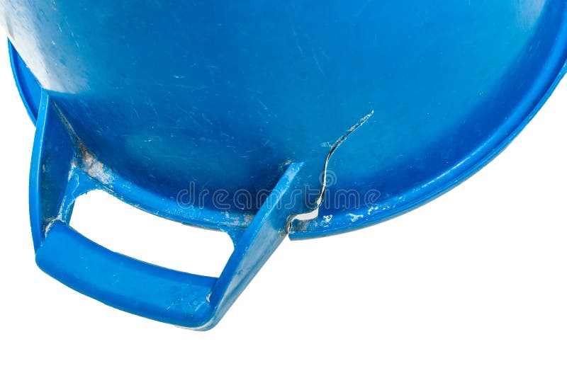 Hard Plastic Crack Broken Material Damaged Old Structure Abandoned ...