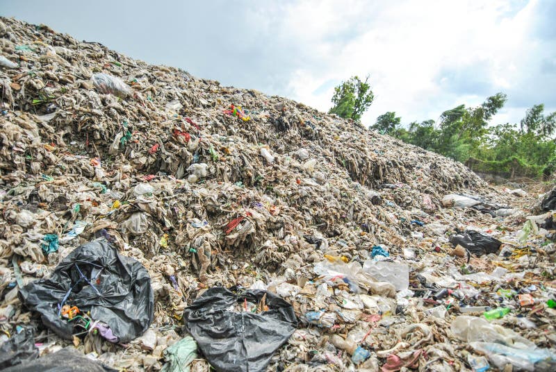 Hard Plastic Garbage Decomposition. Pollution from the Consumer Society ...