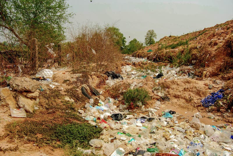 Hard Plastic Garbage Decomposition. Pollution from the Consumer Society ...