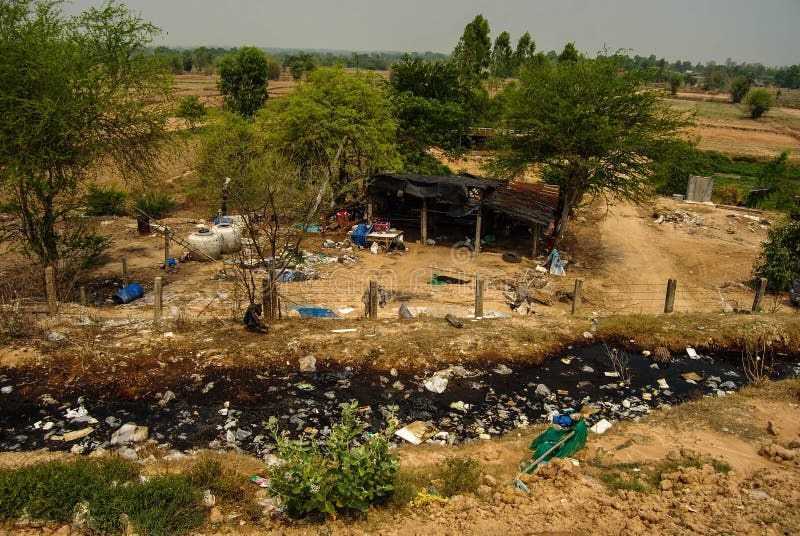 Hard Plastic Garbage Decomposition. Pollution from the Consumer Society ...