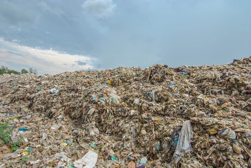 Hard Plastic Garbage Decomposition. Pollution from the Consumer Society ...