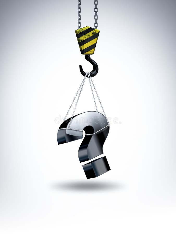 Hard question stock illustration. Illustration of design - 60318351