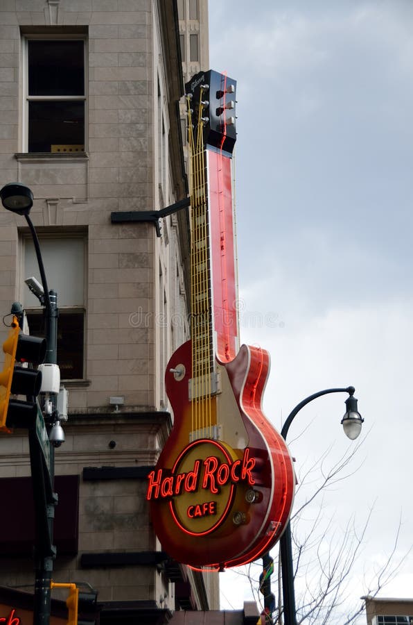 Hard Rock Cafe Atlanta, Georgia Editorial Photography - Image of rock ...