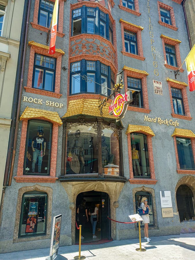 Hard Rock Cafe Innsbruck Austria Editorial Stock Photo - Image of ...