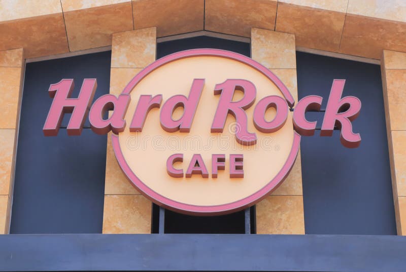 Hard Rock Cafe editorial stock photo. Image of local - 43121973