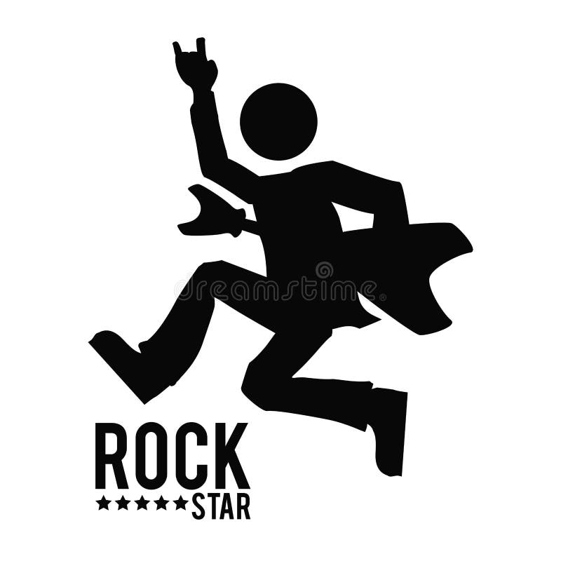 Hard rock design stock vector. Illustration of rock, print - 46410469