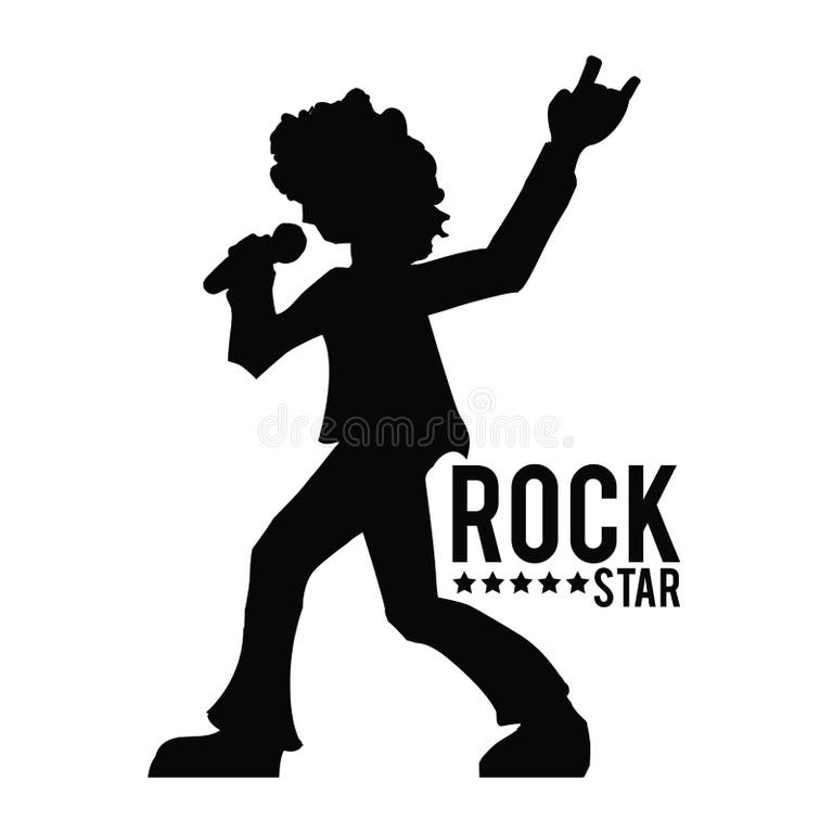 Hard rock design stock vector. Illustration of banner - 46410470