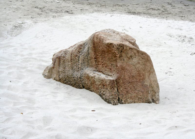 Hard rock and soft sand stock image. Image of india, sand - 920047