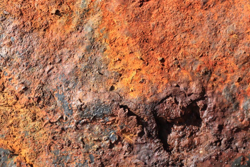 Hard rust texture. stock image. Image of detailed, detail - 181544881