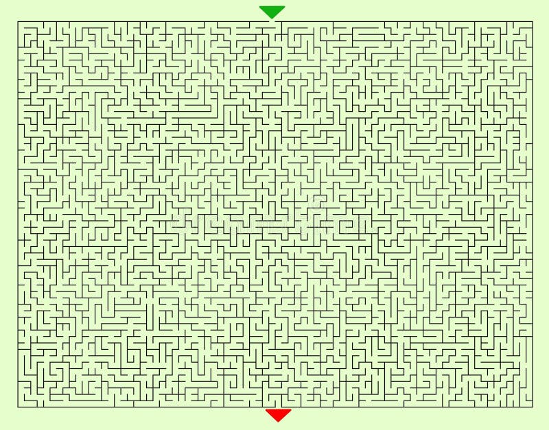 Maze HARD Design Puzzle With Specify Input And Output Dark Stock Vector ... Maze HARD Design Puzzle With Specify Input And Output Dark Stock Vector ...