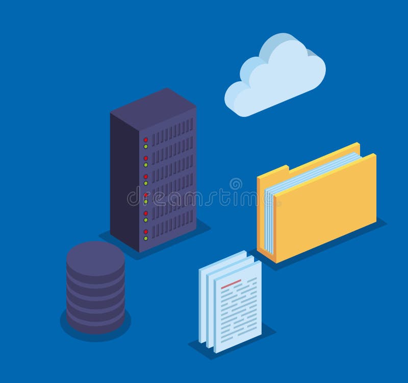 Virtual Documents Cloud Stock Illustrations – 688 Virtual Documents ...