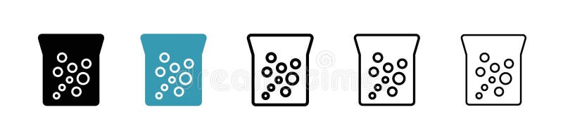Hard Water Icon in Trendy Design Style. Hard Water Icon Isolated on ...