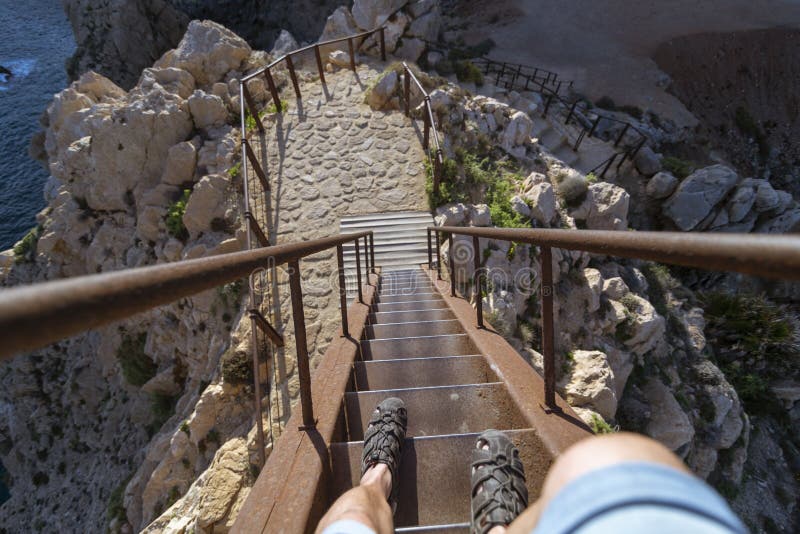 Hard Way, the End Has Its Reward always Stock Photo - Image of travel ...