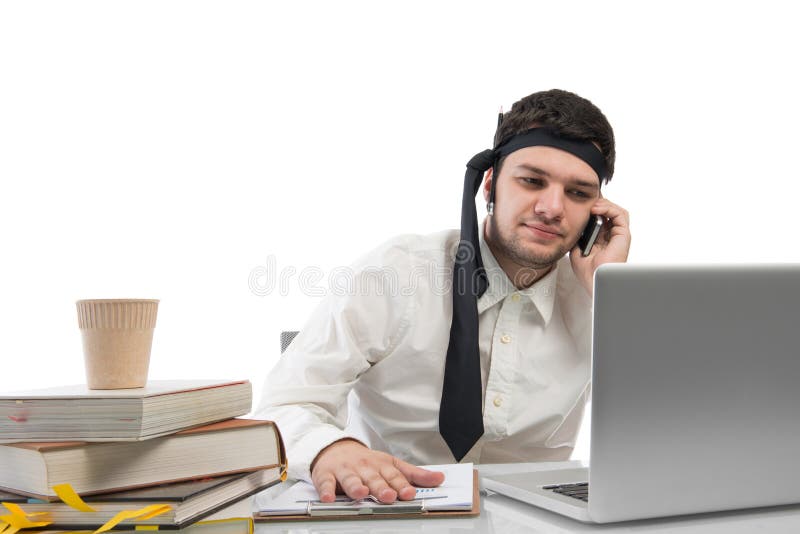 Hard werkend stock foto. Image of knippen, laptop, toetsenbord - 51349312