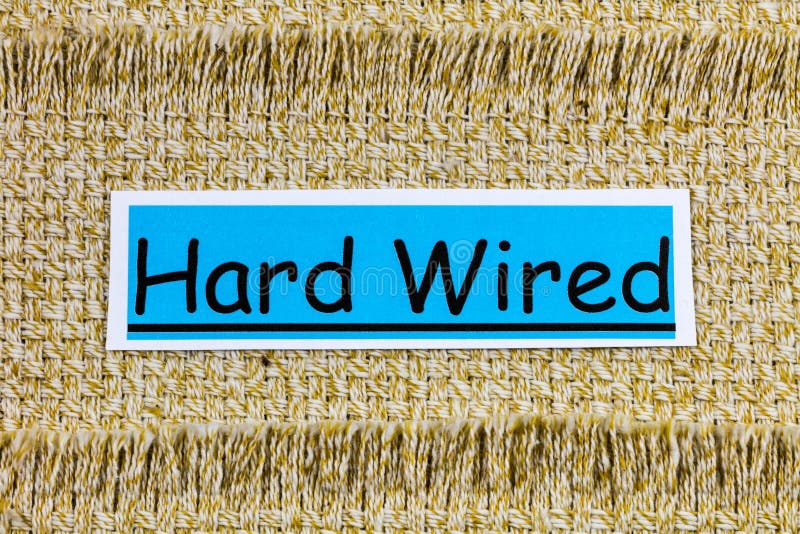 Hard Wired Business Construction Wire Technology Communication ...