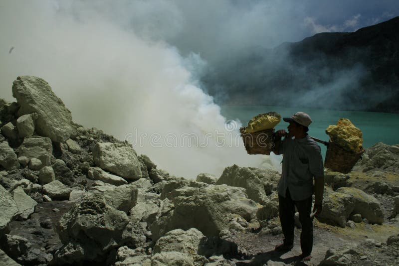 Lijen Crater Stock Photos - Free & Royalty-Free Stock Photos from ...