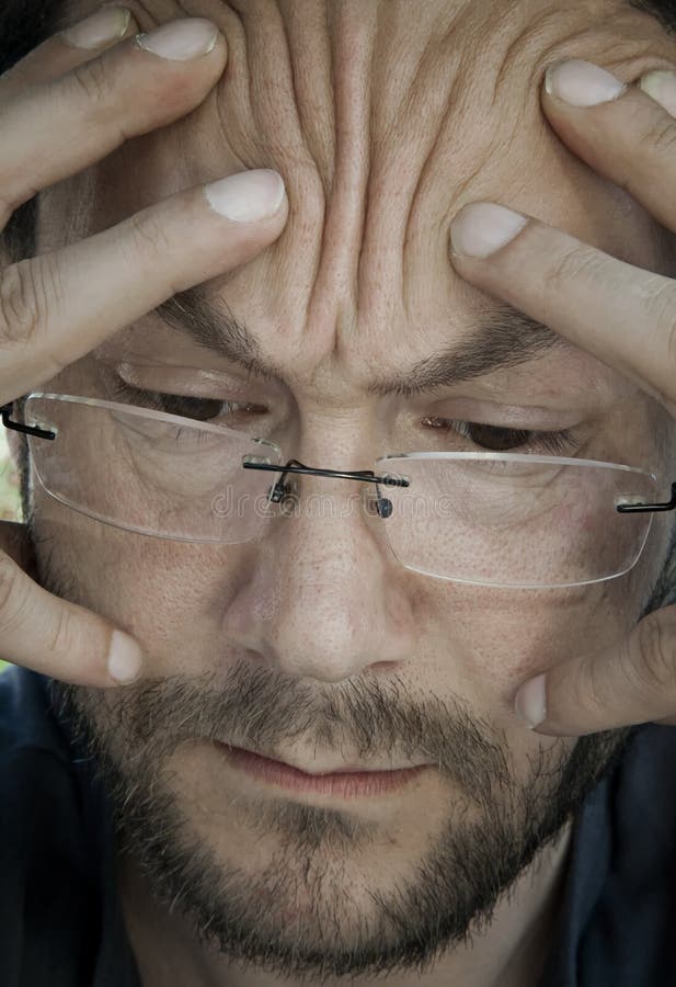 Hard work stock image. Image of leadership, head, looking - 21464491