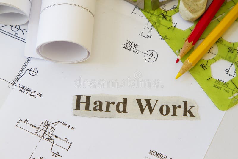 Hard work stock photo. Image of comissioning, paperworks - 29883222