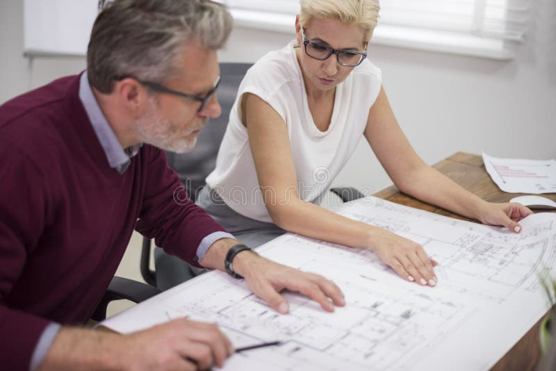 Working Team Business in the Office Stock Image - Image of document ...