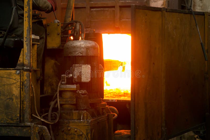 Hard work in a factory stock image. Image of plant, helmet - 54395227