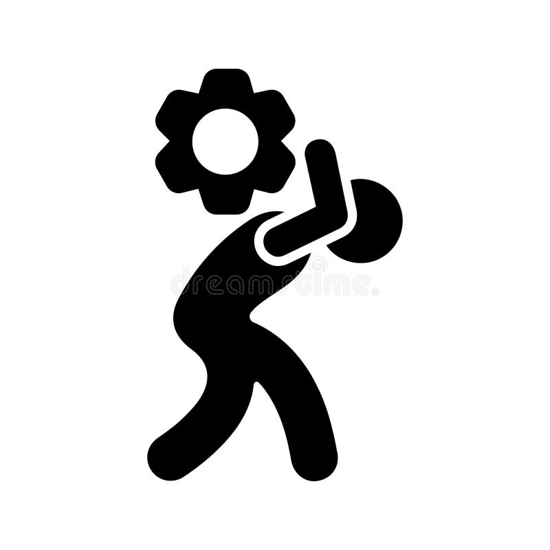 Hard Work icon stock vector. Illustration of stunning - 290300931