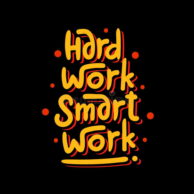 Smart. Typography Word Picture As Bee Image Stock Vector - Illustration ...