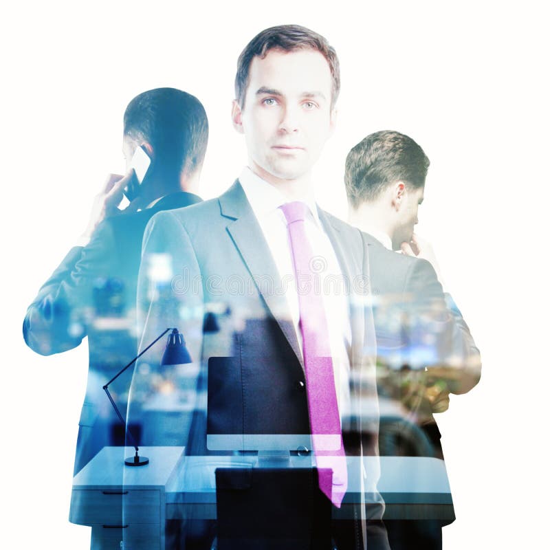 Hard Work and Teamwork Concept Stock Photo - Image of computer ...