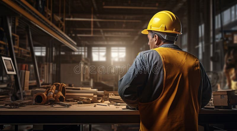 Hard Worker at the Work, Hard Worker Portrait, Factory Worker ...