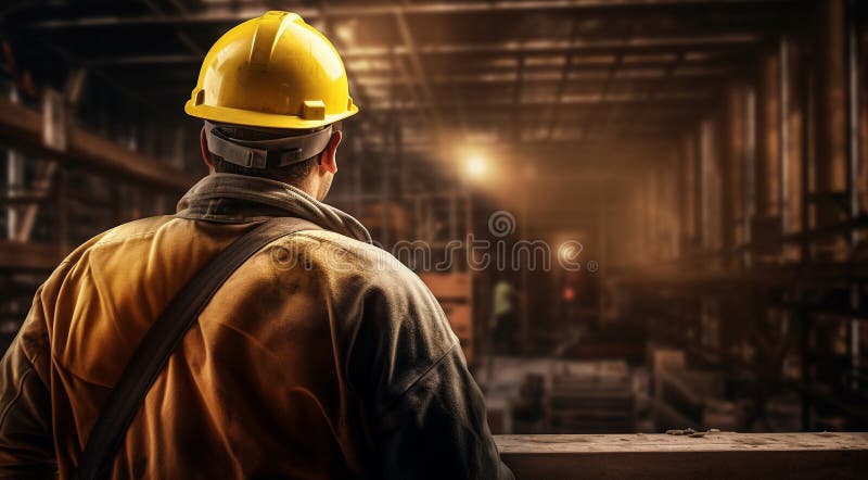 Hard Worker at the Work, Hard Worker Portrait, Factory Worker ...