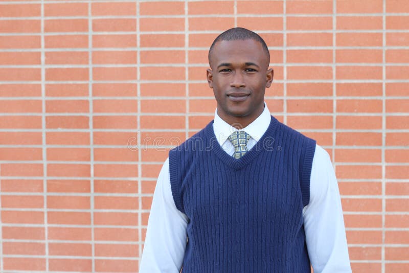 Hard Worker Looking Businessman with Copy Space Stock Photo - Image of ...