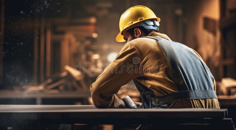 Hard Worker at the Work, Hard Worker Portrait, Factory Worker ...