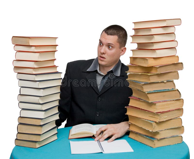 Hard working man stock photo. Image of deadline, culture - 4072548
