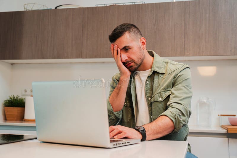 A Hard Working Man, Desperate Due To Laptop Issues Causing Her Stress ...