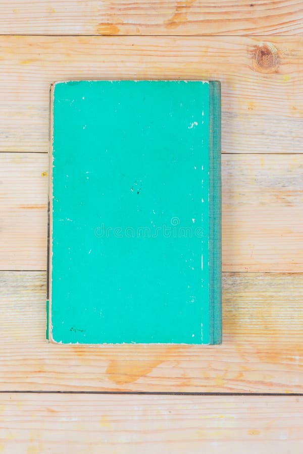 Hardback Book on Wooden Table. Back To School Stock Image - Image of ...