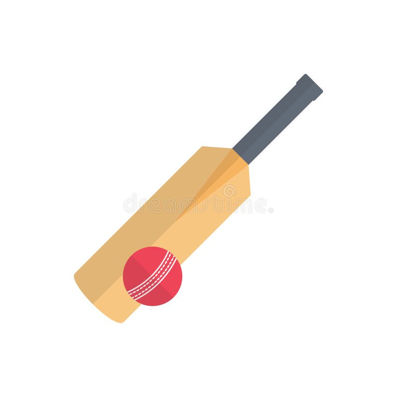 Hardball Vector Color Flat Icon Stock Vector - Illustration of ball ...