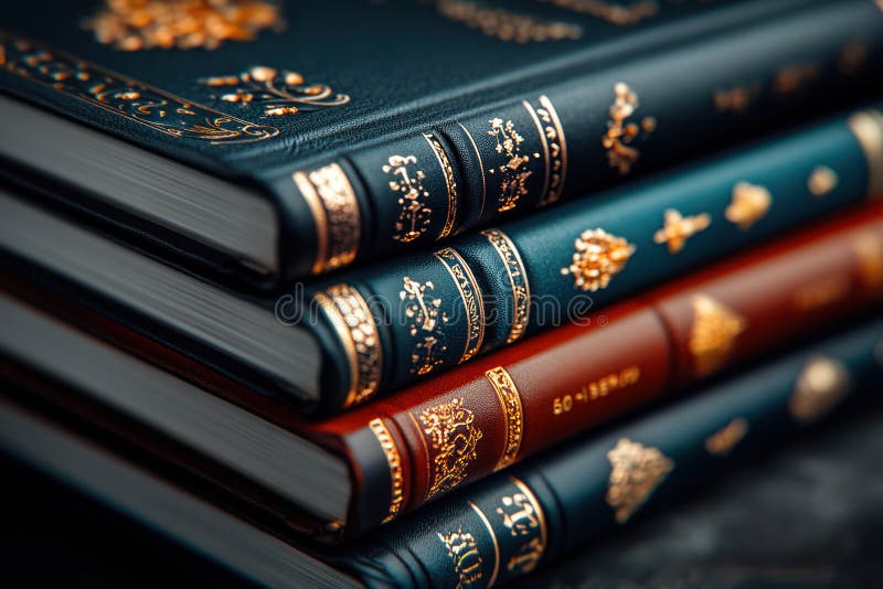 Hardcover Book Background - Vertical Full Frame Texture Stock ...