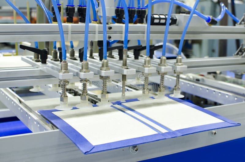 Hardcover for Book in Binding Machine Stock Image - Image of issue ...