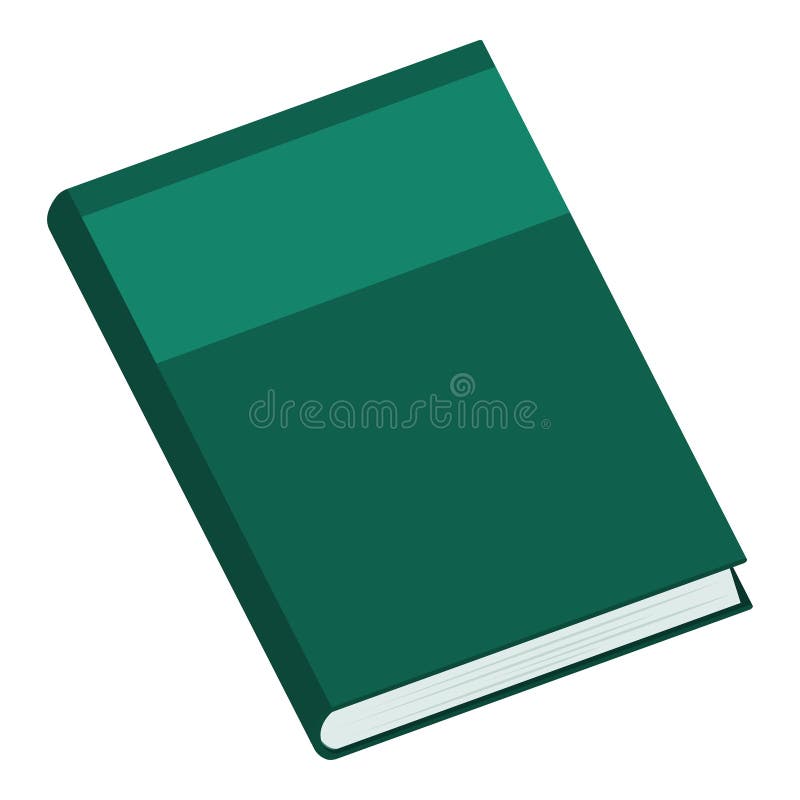 Hardcover Book, Learning and Education Concept Stock Vector ...