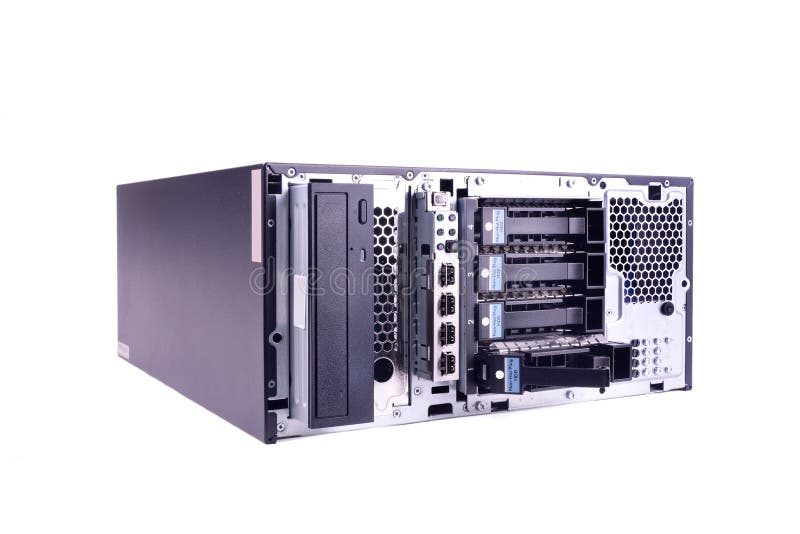 Harddisk bay stock image. Image of technician, color - 34343159