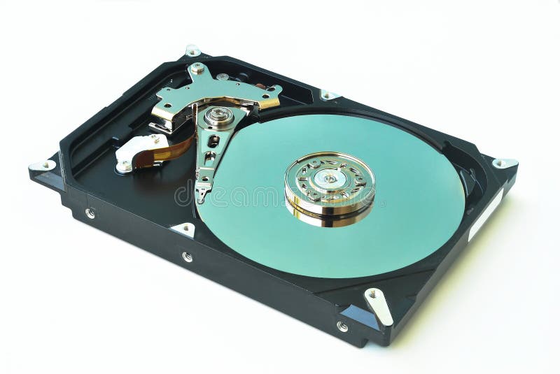 Harddisk Pc.with Clipping Path. Stock Image - Image of digital, live ...