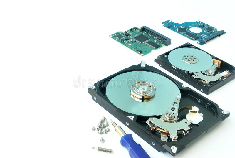 Harddisk pc. stock photo. Image of harddisk, data, macro - 141851144