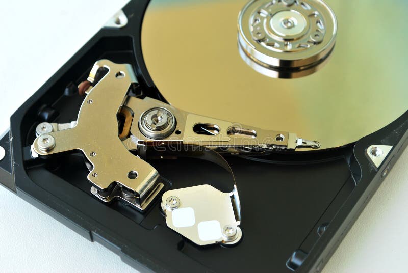 Harddisk pc. stock image. Image of distribution, information - 141851183
