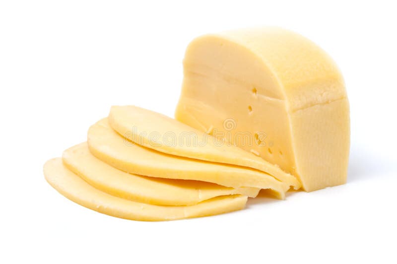 Harde kaas geïsoleerd stock afbeelding. Image of kaas - 74585203