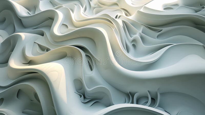 Hardedged Layers Intersect with Soft Flowing Layers Creating a Contrast ...