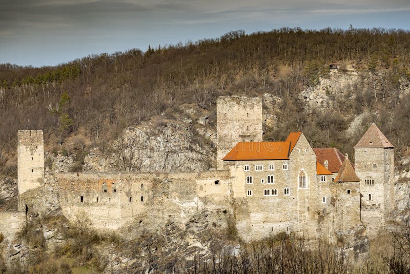 Hardegg Castle in Northern Austria Stock Photo - Image of travel ...