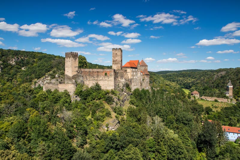 Hardegg castle, Austria stock image. Image of outdoor - 178217559