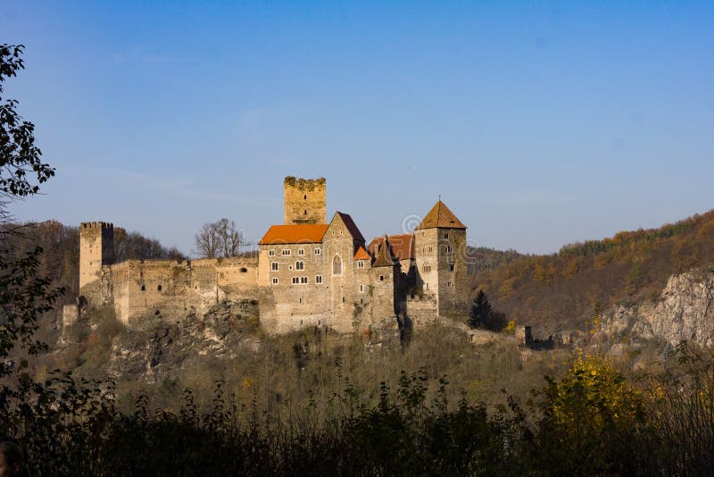 Hardegg Castle in Lower Austria Stock Photo - Image of middle, castles ...