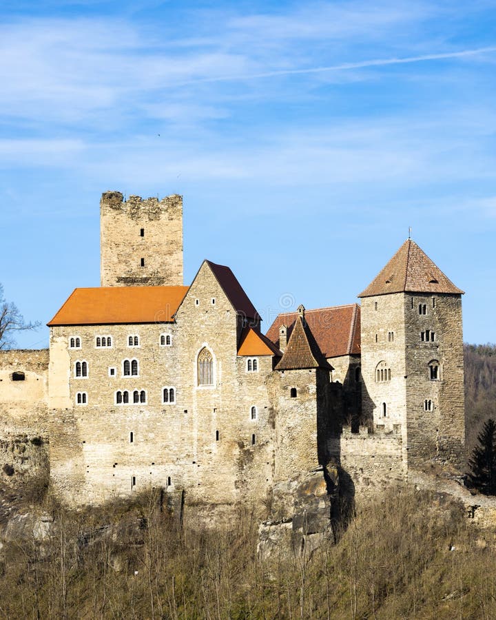 Hardegg Castle in North Austria Stock Photo - Image of building ...