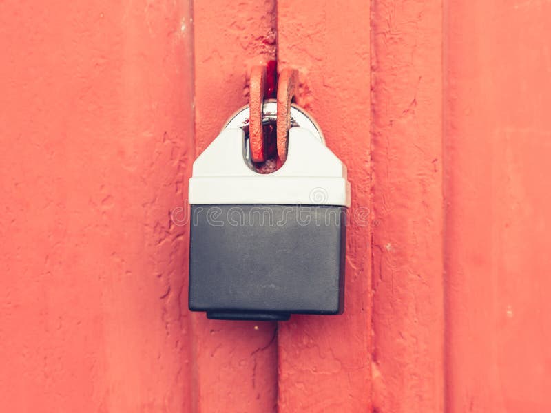 Hardened Lock stock photo. Image of lock, deter, dial, steel - 518618