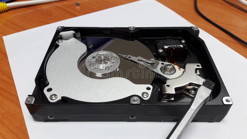 Hardisk broken stock image. Image of clear, broken, hardisk - 145190281